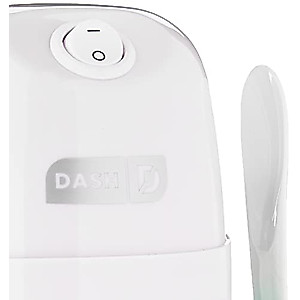 DASH My Pint Electric Ice Cream Maker Machine for Gelato, Sorbet + Frozen Yogurt with Mixing Spoon & Recipe Book (Organic, Sugar Free, Flavored Healthy Snacks + Dessert for Kids & Adults) 0.4qt - Aqua