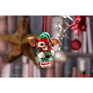 Nemesis Now Officially Licensed Gremlins Gizmo Elf Hanging Ornament, Green, 9.5cm