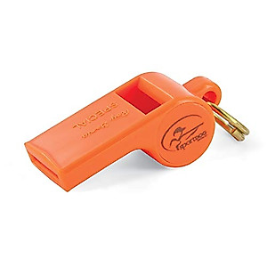 SportDOG Brand Roy Gonia Special Whistle Without Pea - Hunting Dog Training Whistle with Easy-to-Blow Design - Orange