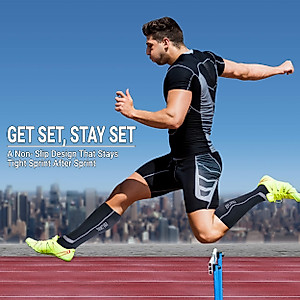 Thirty48 Elite Compression Socks Women & Men Graduated 20-30mmHg for Running, Athletic, Flight Sock - Performance & Recovery