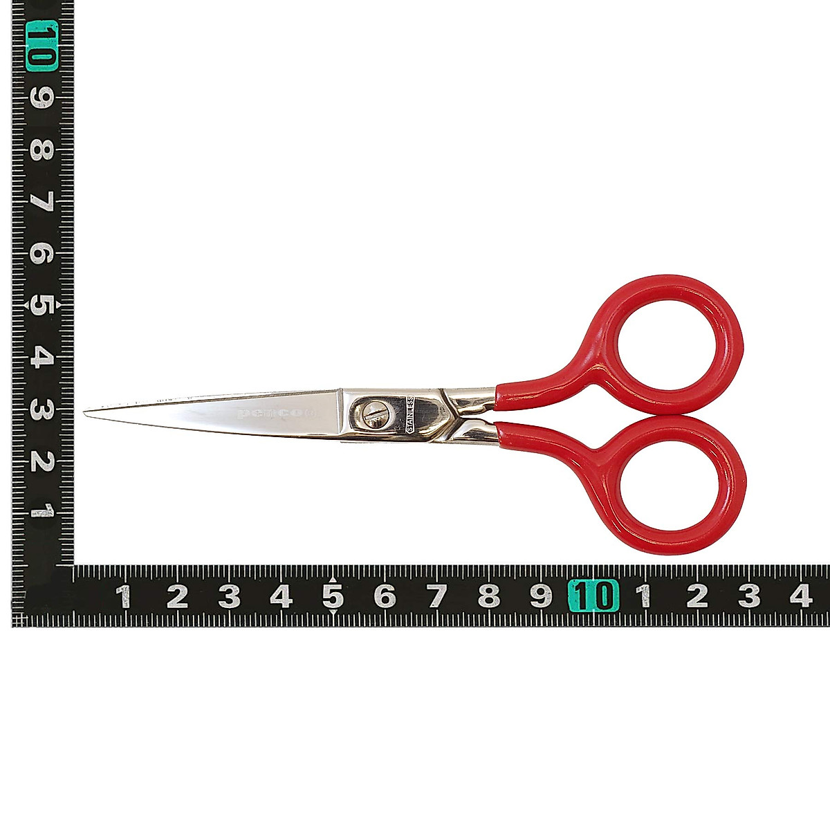 High Tide Penco Scissors, Stainless Steel Scissors Red DP177