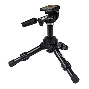 SLIK Mini-Pro V Tripod with 2-Way Pan/Tilt Head - Black