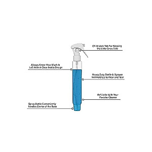 Paper Towel Holder with Spray Bottle by Elevated Essentials - Heavy Non Slip Weighted Stainless Steel Base for One Handed Operation - The Perfect Countertop Kitchen Paper Towel Holder