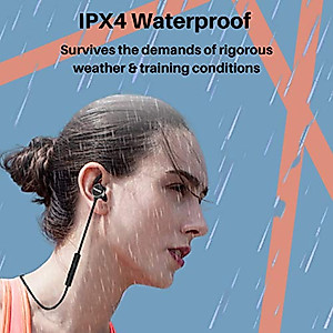 Philips Wireless Earbuds Bluetooth Headphones, in Ear Headset Sport Stereo Earphone, Powerful Sound, IPX4 Waterproof with Mic