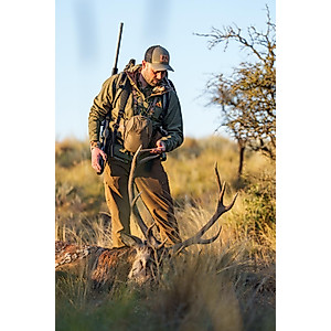 First Lite Men’s Catalyst Soft Shell Pant - Fleece Hunting Pants - Dry Earth - Large