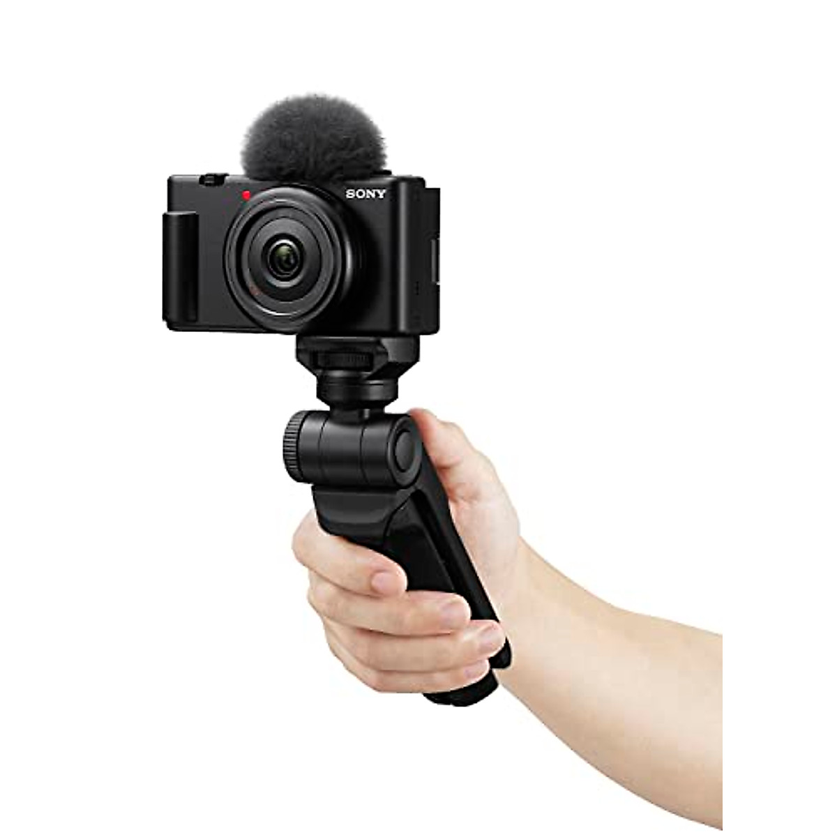 Sony ZV-1F Vlog Camera for Content Creators and Vloggers (Black) (Renewed)