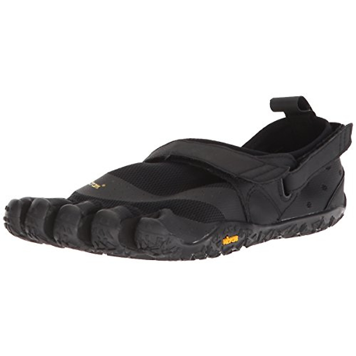 Vibram Women's V-Aqua Black Water Shoe, 38 EU/7-7.5 M US B EU (38 EU/7-7.5 US US)