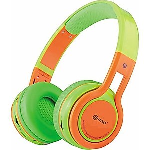 Contixo KB-2600 Kid Foldable Wireless Bluetooth Headphone Green
