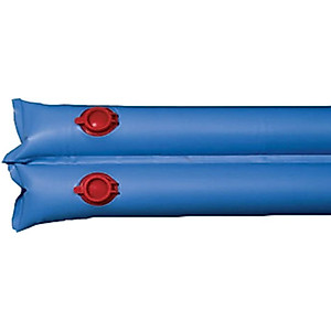 Robelle 3811-20A Double Chamber No-Roll Premium Water Tubes for Winter Pool Covers, 10-Feet, Blue