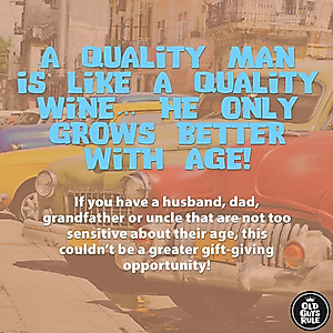 OLD GUYS RULE Hat, Baseball Cap for Men | Authorized Expert | for Dad, Husband, Grandfather | Navy