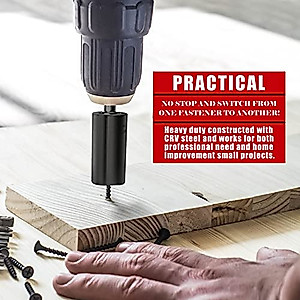 EGIFI Universal Socket Tools, Super Socket Mechanic Tool, Nut Driver Unscrew Anything Stocking Stuffers Gifts for Men Him Dad for Christmas, 2 PCS, Black