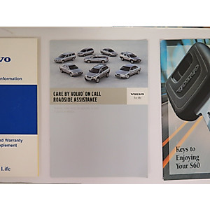 VOLVO 2004 S60 & S60R ORIGINAL OWNERS MANUAL KIT