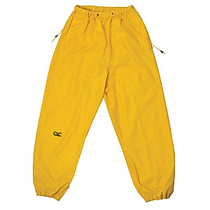 Custom Leathercraft Mens Modern Safety-vests, Yellow, Medium US