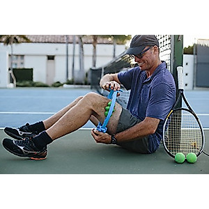 Rolflex Arm & Leg Massager - Forearm & Calf Roller - Tennis & Golfer's Elbow, Carpal Tunnel, Tendonitis, Wrist, Hand, Calf, Foot, & Thigh Relief - Trigger Point - Active & Myofascial Release