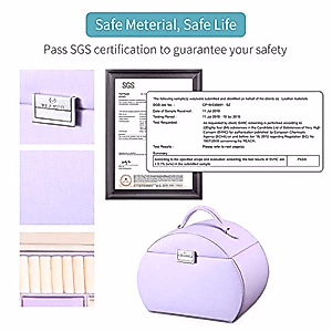 Vlando Princess Style Jewelry Box from Netherlands Design Team, Fabulous Girls Gift (Lavender)