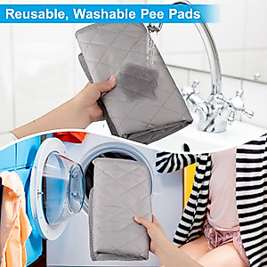 XANGNIER Guinea Pig Cage Liner-2 Pack 47" X 24" Washable Guinea Pig Bedding,Waterproof Reusable & Anti Slip Super Absorbent Fleece Pee Mat for Small Animals Rabbit Hamster Rat,Guinea Pig Accessories