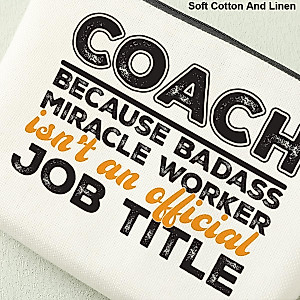 Coach Makeup Bag Cosmetic Bag Travel Accessories Coach Gifts Thank You Appreciation Retirement Birthday Gifts for Women Teacher Football Baseball Volleyball Swim Gym Coach Survival Kit
