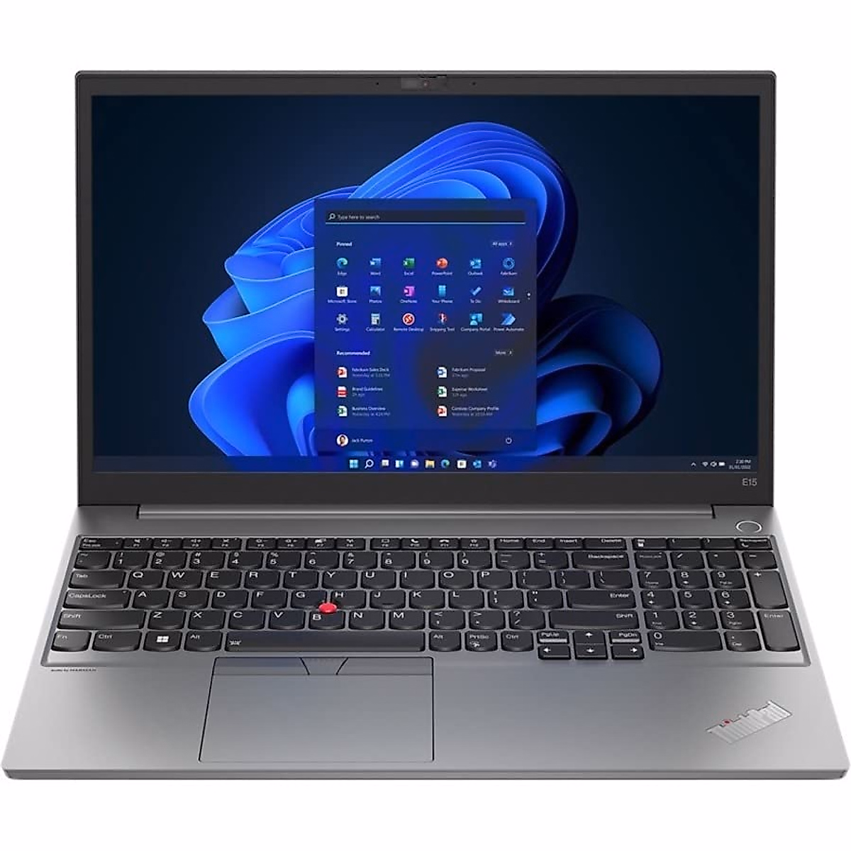 Lenovo ThinkPad E15 Gen 4 21E6007DUS 15.6" Notebook - Full HD - 1920 x 1080 - Intel Core i5 12th Gen i5-1235U Deca-core (10 Core) 1.30 GHz - 16 GB Total RAM - 8 GB On-Board Memory - 256 GB SSD -