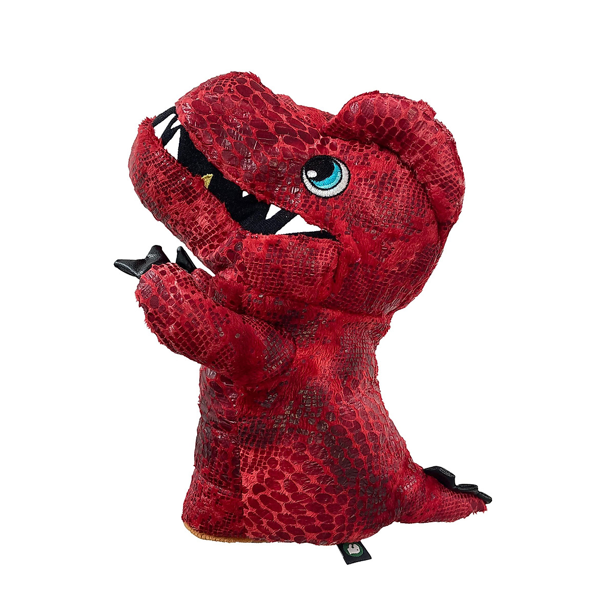 dinofactory T-Rex Golf Head Cover Dinosaur 3 Wood Headcover Hybrid Headcover (Ruby)