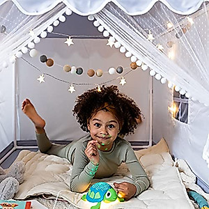 Yogasleep Baby Soundscene White Noise Sound Machine, 20 Relaxing Sounds & Lullabies, Starry Night Light Projector, Bedroom Decor for Infant, Toddler & Kids, Noise Canceling & Sleep Aid, Registry Gift