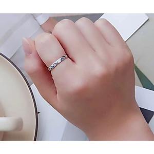 Pearl Leaf Rings, Sterling Silver Rings, Adjustable Rings, Engagement Rings For Women Resizable Pink