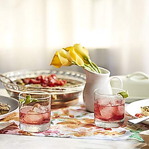 Libbey Heavy Base Rocks Cocktail Glasses, Set of 4, 11Fl oz