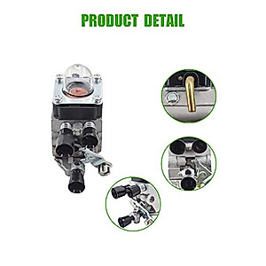 ALL-CARB C1Q-S186 Carburetor Replacement for Stihl FS45 FS46 FS46C FS55 FS55R FS55RC FS38 FS45C String Trimmer Weed Eater FC55 Edger C1Q-S186A C1Q-S186B 4140-120-0619 with Air Filter Tune Up Kit