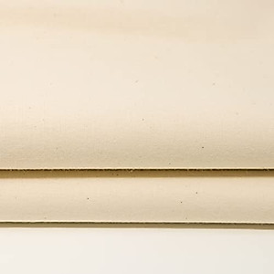 Roc-Lon 118/120" 100% Cotton Unbleached Permanent Press, Cut by Yard, White