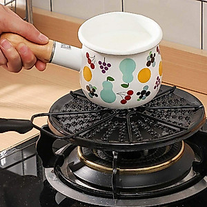 Cabilock 1pc Stove Diffuser Diffuser for Electric Stove Induction Disk Adapter Plate Induction Gas Range Diffuser Induction Diffuser Ring Plate Radiating Plate Gas Stoves