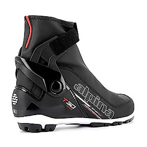 Alpina Sports T30 Cross-Country Touring Ski Boots, Black/White/Red, Size 36