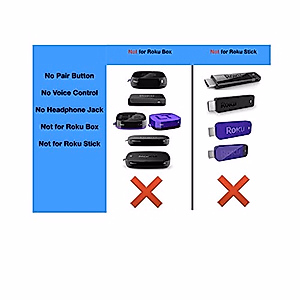 Universal Remote Compatible with All Sharp Roku TV LC-32LB481U LC-43LB481U LC-50LB481U LC-55LB481U
