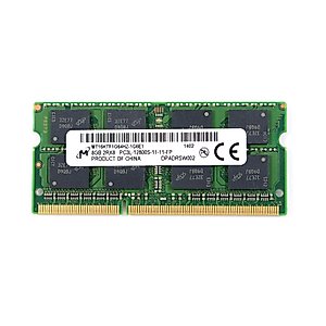 Micron 8GB PC3-12800 DDR3-1600 1600MHz Laptop Memory RAM MT16KTF1G64HZ-1G6E1