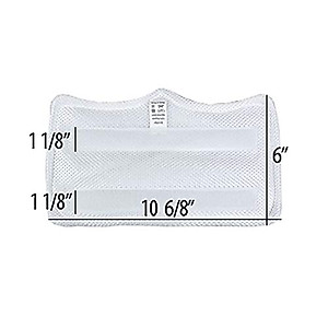 The Elixir Eco Green Microfiber Replacement Washable Cleaning Mop Pads Cleaner for Shark Steam & Spray Mop Replacement Pads S3101, S3250, S3251, S3202, SK410, SK4350CO, SK460, SK140, SK141 (Pack of 6)