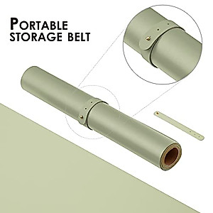 Compact Cork Desk Mat - Small Dual-Sided Desk Pad for Office and Home - Desk Organization and Accessories - Ideal for Large Mouse Pad and Small Desk Mats on Top of Desks(Light Green,23.6"x 11.8")