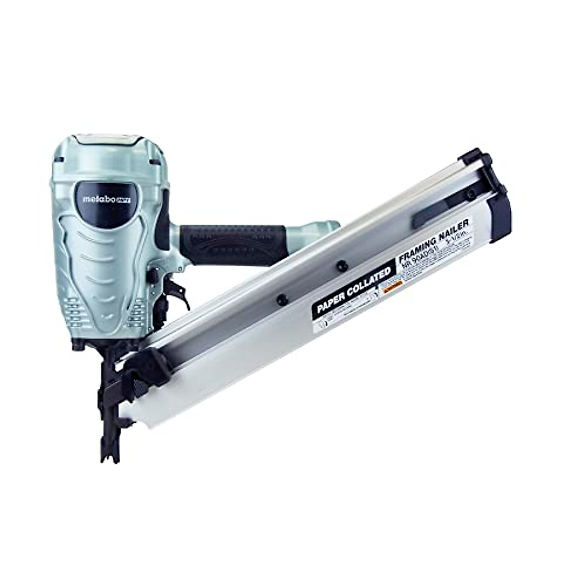 Metabo HPT Framing Nailer | Pro Preferred Brand of Pneumatic Nailers | 30 Degree Magazine | Accepts 2-Inch to 3-1/2-Inch Paper Collated Nails | Ideal for Framing, Flooring, & Roof Decking | NR90ADS1