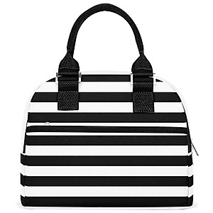 Simple Modern Lunch Bag for Women & Men | Reusable Insulated Lunch Tote Purse for Work | Cute Lunch Box Container for Adult, Travel, School | Very Mia Collection | 5 Liter | Tuxedo