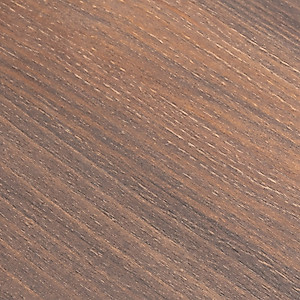 SOSPIRO 60 inch Solid Wooden Dining Bench with Metal Frame, Farmhouse Indoor Kitchen Table Bench Seating for Dining Room Living Room Entryway, Brown