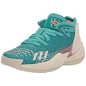 adidas D.O.N. Issue 4 Basketball Shoe, Pantone/Taupe Metallic, 2 US Unisex Little Kid