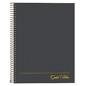 Ampad Gold Fibre Project Planner, Assorted Color Covers, 9.5 x 7.25, 84-Sheets, 3-Pack
