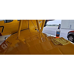 Plane Perfect Wing Wipe Detail Spray Sealant, Airplane, Car, Motorcycle and Boat UV Protectant Detail Sealant Spray (16 oz. Spray Bottle)