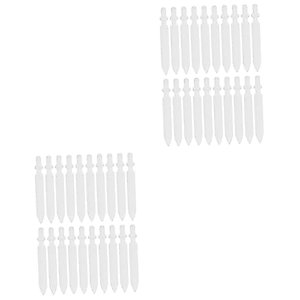 Ciieeo 40 Pcs Marker Pen Tip Calligraphy Pens Tips Marker Tip Replacement Nibs Fountain Pen Tips Marker Nib Replacement Pen Nibs Marker Nibs Replacement Nylon White Accessories Student