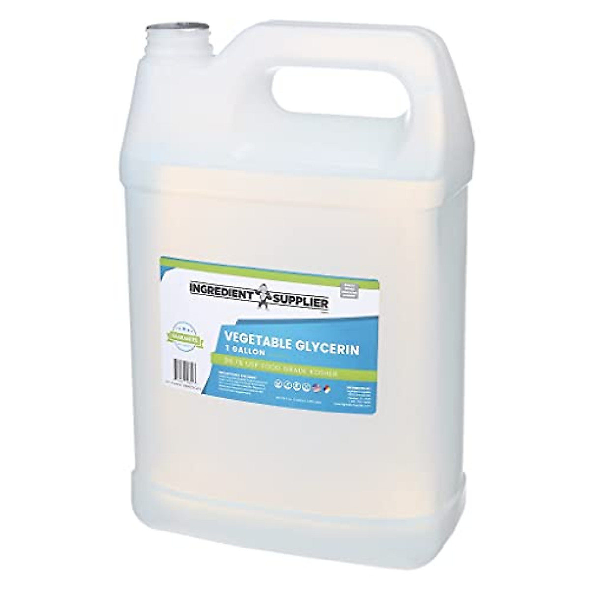 Vegetable Glycerin - 1 Gallon (128 oz.) - Pure USP Food and Pharmaceutical Grade - Non GMO - Vegan - Sustainable Palm Derived - Humectant, Crafts, DIY, Hypoallergenic Moisturizer, Extracts