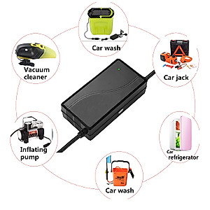 AC to DC Converter 110V to 12V Transformer 250W 20.8A AC to DC Adapter 110V Wall Plug to 12v Cigarette Lighter Socket Adapter12V Power Supply for Car Compressor,Vacuum Cleaner Other 12V Car Devices