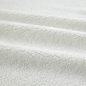 Shannon Faux Fur Sherpa Ivory, Fabric by the Yard