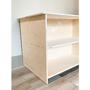 Bush Acres Montessori with Hidden Storage - Montessori Wooden Furniture – Nursery Gift – Woodenshelf