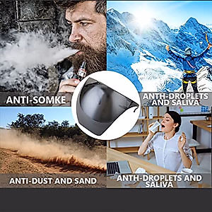 GAWYOEX Full Face Sunglasses,Oversized Polarized Tinted Face Shield,Mirrored Face Shield Anti-fog for Outdoor, Futuristic Cycling Beach for Men & Women(C)