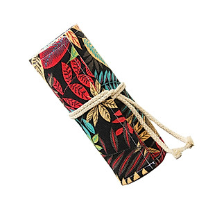 STOBOK 72 Roll Pencil Organizer Pencil Storage Wrap Pencil Case Roll up Pencil Bag Holder Motivation to Organize Pencils Pen Wrap Pencil Wrap Case High Capacity Packing Box