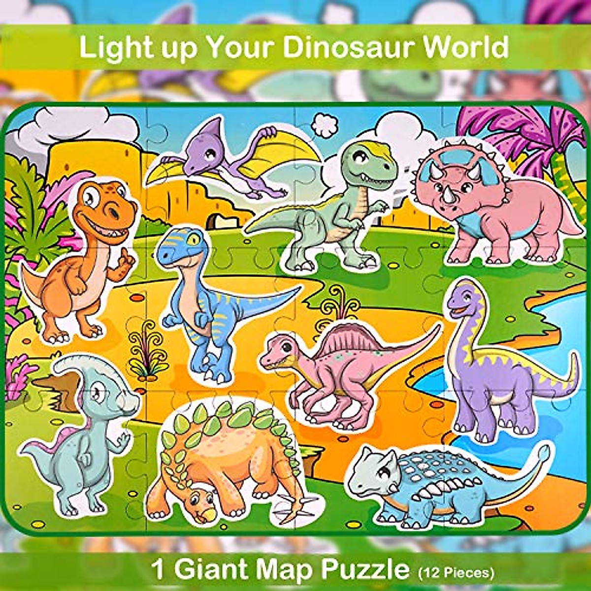 Dinosaur Puzzles for Kids
