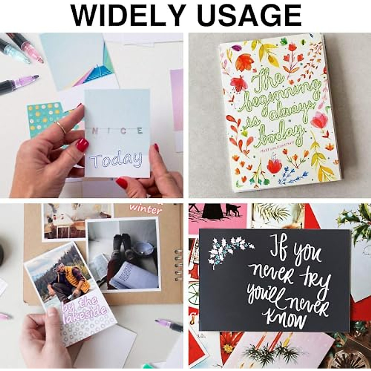 RIANCY outline markers self-outline metallic markers Super Squiggles Markers 12 Colors shimmer markers outline double line Glitter Writing Drawing for Christmas Card Greeting Crafts Scrap Booking