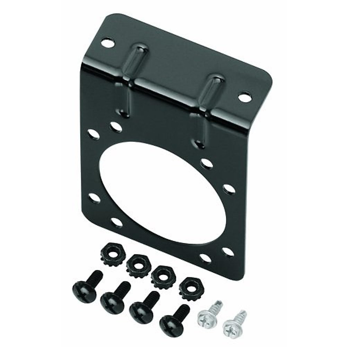 Reese 118138 Mounting Bracket for 7-Way Flat , Black
